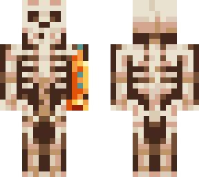 Doot Doot Skeleton | Minecraft Skin