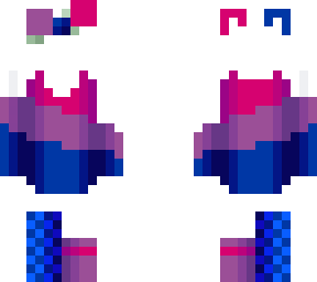 +Bi pride!+ | Minecraft Skin