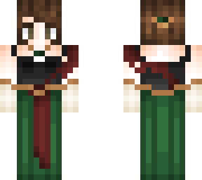 Acelina Latimer Autumn Outfit | Minecraft Skin
