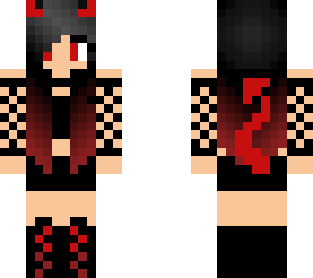 Devil Girl | Minecraft Skin