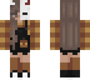 Halloween Mask Girl | Minecraft Skin