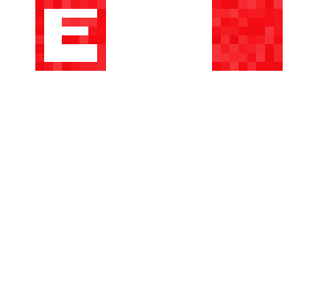 Letter E | Minecraft Skin