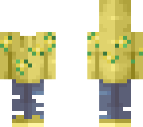 Moobloom Hoodie template | Minecraft Skin