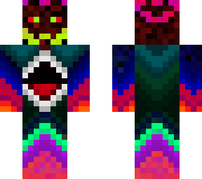 Mutant With a Stomach Mouth | Minecraft Skin