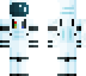 space suit w/ bee inside updated with wings | Minecraft Skin