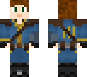 Fallout Vault 111 dweller | Minecraft Skin