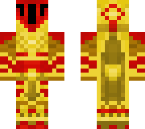 Fire Dragoon | Minecraft Skin