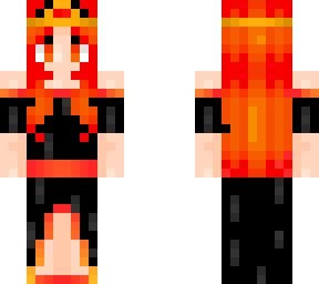 queen of fire | Minecraft Skins