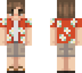 hawaiian shirt | Minecraft Skin