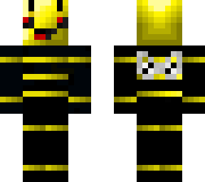 Angry Bee derp HD | Minecraft Skin