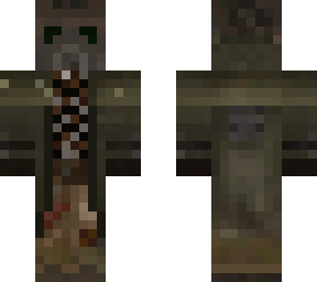 Desert Ranger Combat Armor (Without Strap) | Minecraft Skin