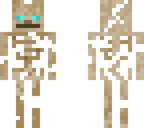 Desert skeleton | Minecraft Skin