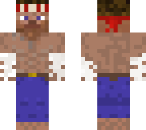Fighter Steve 696969696969 | Minecraft Skin