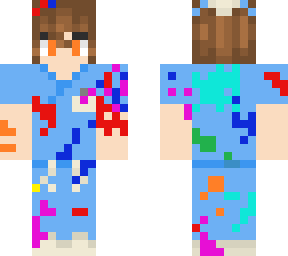 messy scrubs | Minecraft Skin