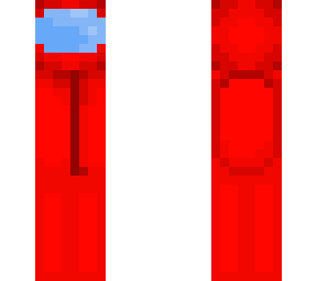 Red Crewmate Beta | Minecraft Skin