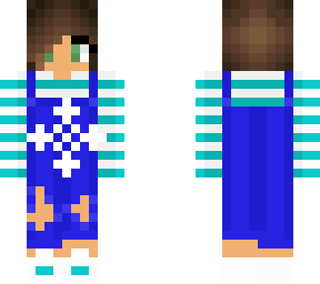 Snowflake Girl | Minecraft Skin