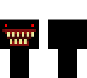 creepy scary halloween smile scary | Minecraft Skins