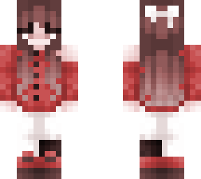 *. Red wool .* | Minecraft Skin