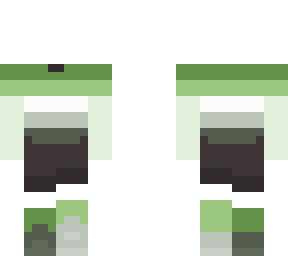 +Aromantic pride!+ | Minecraft Skin