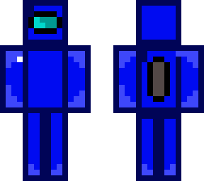 among us blue imposter | Minecraft Skins