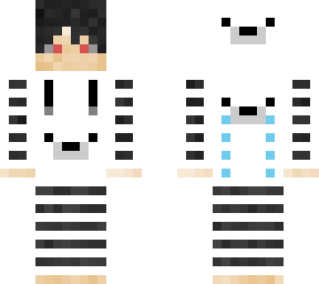 first self drawed skin | Minecraft Skin