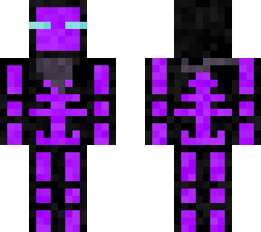 Purple Skeleton | Minecraft Skins