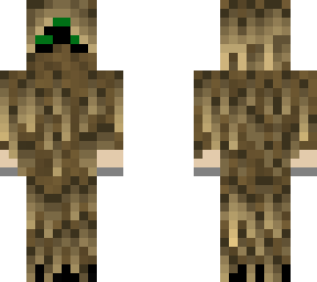 Ghillie suit with night vision goggles slim (3px) | Minecraft Skin