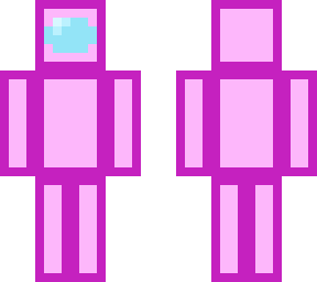 Pink Among Us | Minecraft Skin