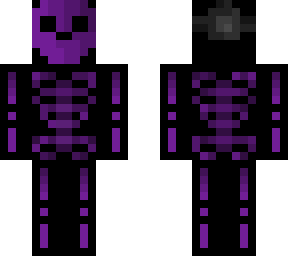 Purple Skeleton | Minecraft Skins