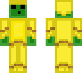 SLIME IN GOLD ARMOR | Minecraft Skin