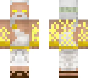 Thunder God Zeus | Minecraft Skin
