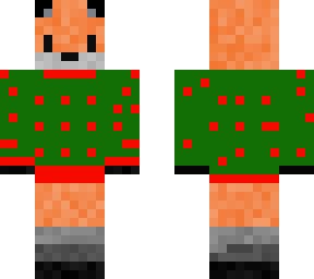 Christmas Fox | Minecraft Skin