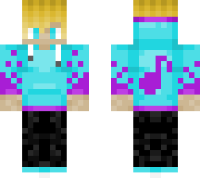 Cyan Boy | Minecraft Skin
