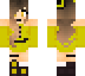 Goldenglares super cute avatar | Minecraft Skin