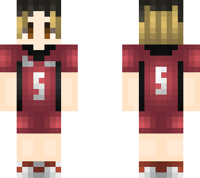 Kenma In uniform Haikyuu | Minecraft Skin