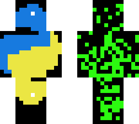 Python Pixel Skin | Minecraft Skin
