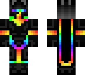 rainbow knight | Minecraft Skin