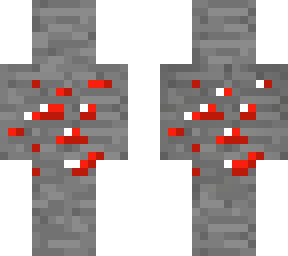 Ruby ore | Minecraft Skin