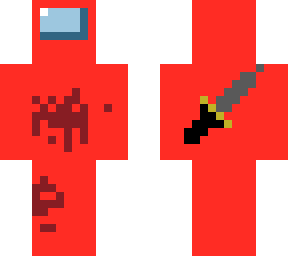 among us imposter | Minecraft Skin