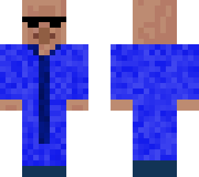 Blue Villager | Minecraft Skin