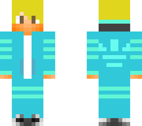 Cyan Boy | Minecraft Skins