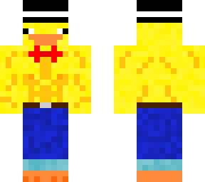 Duck with abs | Minecraft Skin