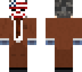 PAYDAY 2 - Dallas | Minecraft Skin