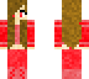 red girl | Minecraft Skin