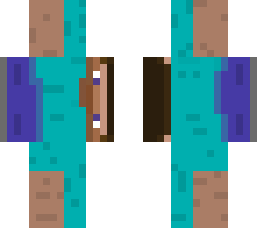 steve horizontal | Minecraft Skin