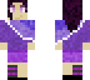 Ultraviolet girl 4 | Minecraft Skin