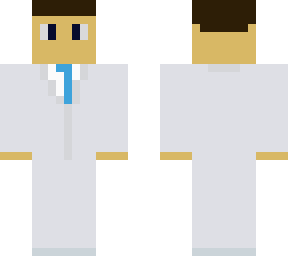 Black/White suit | Minecraft Skin