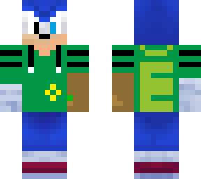 Evan the hedgehog | Minecraft Skin