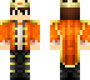 Fire Prince | Minecraft Skin