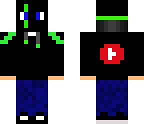 samurai blue creeper | Minecraft Skins